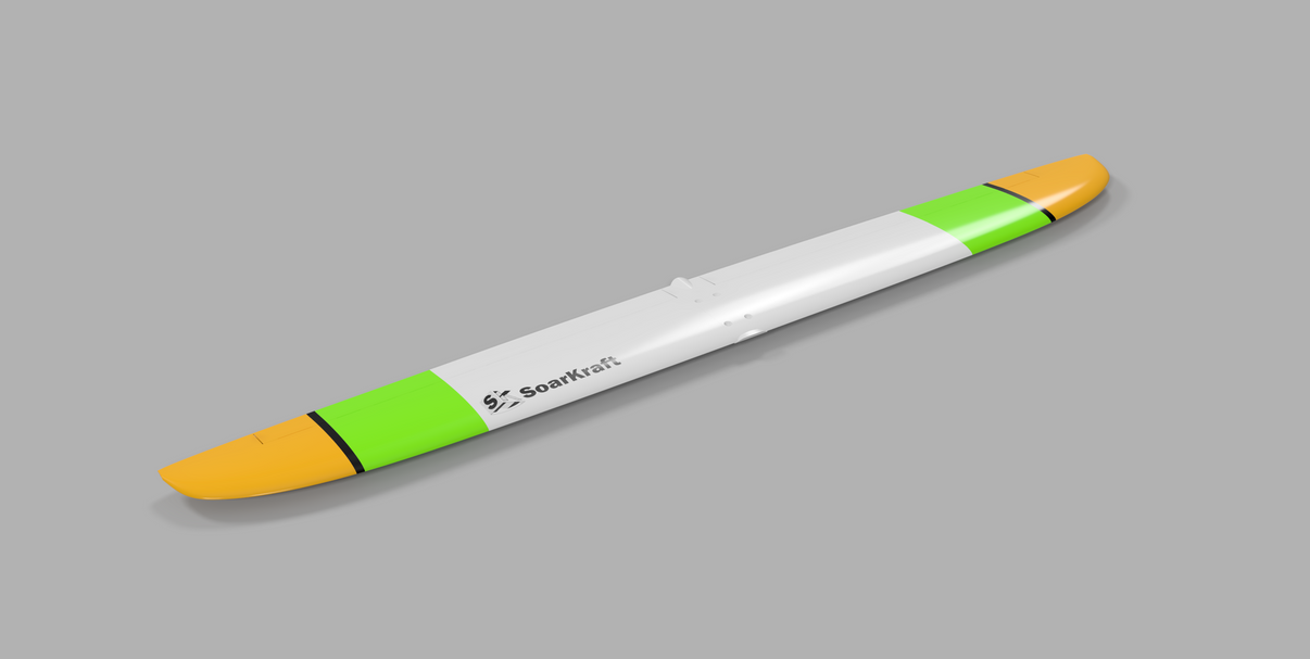 Wing 1200mm 2 Servo - MH32 Airfoil – SoarKraft